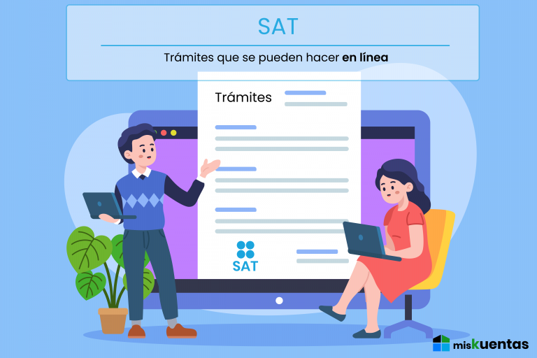 SAT- TRAMITES QUE SE PUEDEN HACER EN LINEA | misKuentas : misKuentas