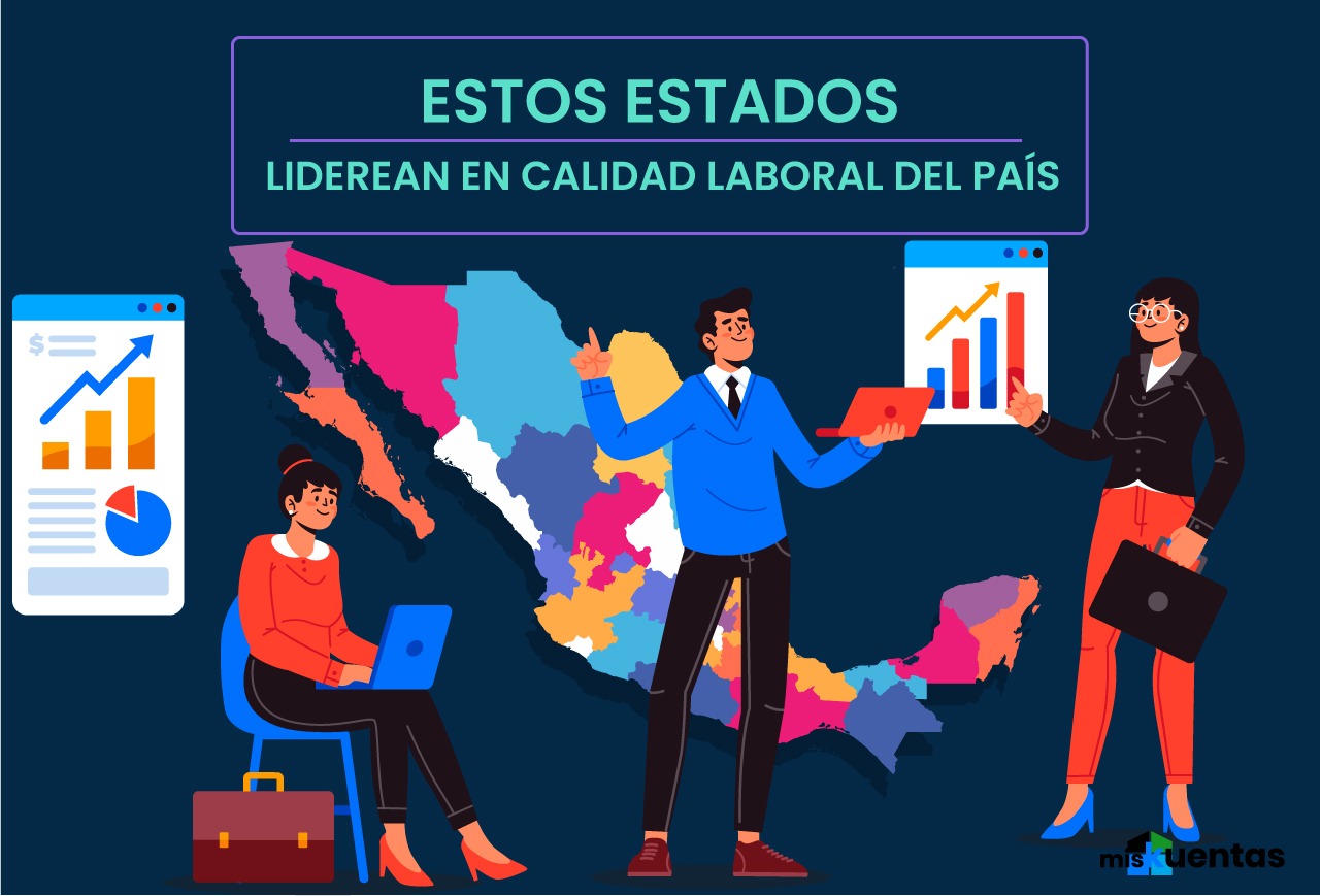 ESTOS ESTADOS LIDERAN EN CALIDAD LABORAL DEL PAIS | misKuentas : misKuentas