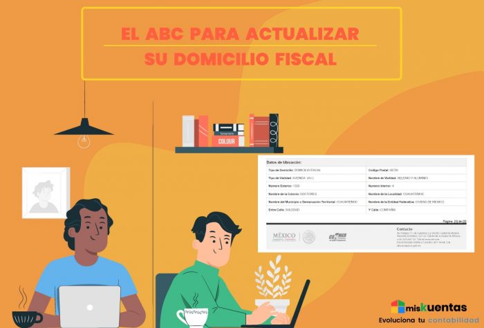 EL ABC PARA ACTIALIZAR SU DOMICILIO FISCAL | misKuentas : misKuentas