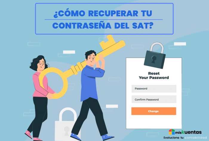 ¿CÓMO RECUPERAR TU CONTRASEÑA DEL SAT? | misKuentas : misKuentas