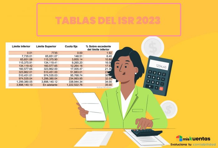 Tablas De Isr 2023 Actualización De Tarifas ISR Para 2023