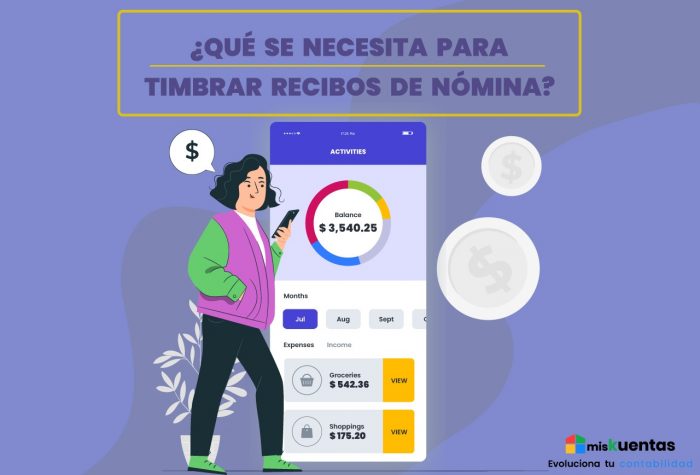 ¿QUÉ SE NECESITA PARA TIMBRAR RECIBOS DE NÓMINA? | misKuentas : misKuentas