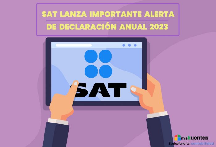 Sat Lanza Importante Alerta De DeclaraciÓn Anual 2023 Miskuentas