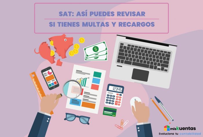 SAT: ASÍ PUEDES REVISAR SI TIENES MULTAS Y RECARGOS | misKuentas : misKuentas