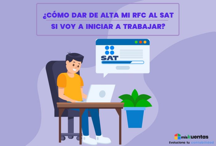 ¿CÓMO DAR DE ALTA MI RFC AL SAT SI VOY A INICIAR A TRABAJAR ...